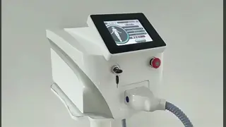 Fast Diode Laser Hair Removal With Interchangeable Spot Sizes