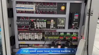Automatic High-Speed Paper Bowl Machine 380V/220V 180-120pcs/min