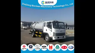 New sewage suction truck