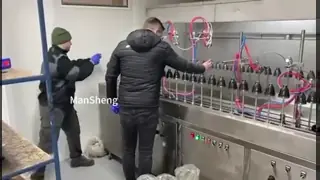 Automatic Spraying Machine for Metal Covers and UV Paint