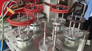 round steel ring induction heating