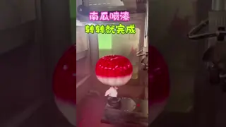 Automated Coating System for Precision Toy Pumpkin Spraying