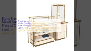 Luxury Custom Jewelry Display Case for Premium Retail Stores