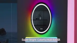 Modern LED Bathroom Mirror Cabinet