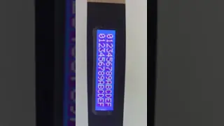 Custom COG LCD Module 5.7 Inch FSTN Display for Industrial Printer Systems,blue