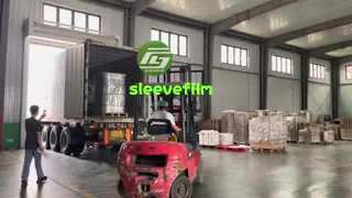 Transparent PETG Shrink Film for Bottle Sleeve Label Manufacturing