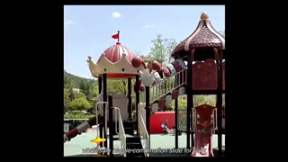 wholesale plastic combination slide for park