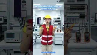 VEIKONG energy saving bypass contactor soft starter simulation testing guidance