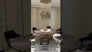 Modern Leopard Print Leather Dining Chair Luxury Decor