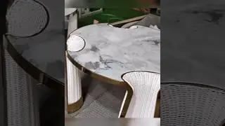 Luxury Italian Marble Dining Sets for Modern Homes