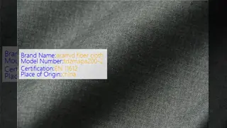 High Performance Aramid Fiber Cloth Heat Resistant Fabric