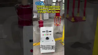 300kV Cascade Power Frequency Withstand Voltage