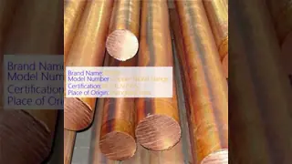 C70600 Copper Nickel Rod High Strength Marine Solution