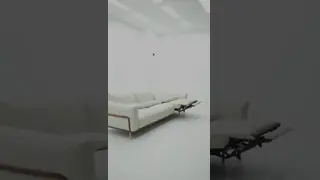 Modern Luxury Recliner Sofa Space Saving Design