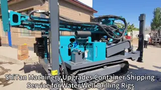 ST400 High Speed Pneumatic Borewell Drilling Rig