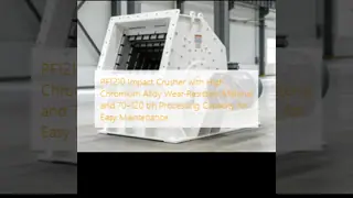 PF1210 Impact Crusher High Efficiency Aggregate Processing