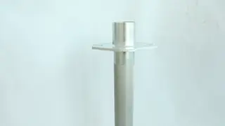 Custom Flange Sintered Stainless Steel Filter Cartridge For Industrial Filtratio