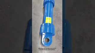Custom Heavy Duty ISO 6022 Rated Double Acting Plain Clevis Mount Mill Type Hydraulic Cylinder