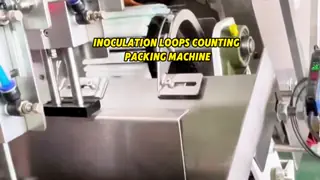 Fully Automatic Inoculating Loop Counting & Packaging Machine