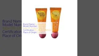 Premium Hand Cream Tube Packaging with Secure Screw Cap