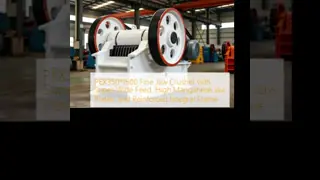 PEX350 1500 Fine Jaw Crusher for High Output Aggregate