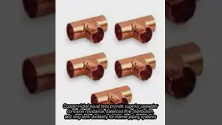 Copper-Nickel Equal Tees – Premium Seawater Corrosion Resistance