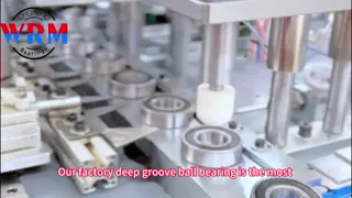 Premium Deep Groove Ball Bearings High Speed Smooth Rotation