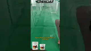Ugly concrete? One bucket of epoxy floor paint solves it.
