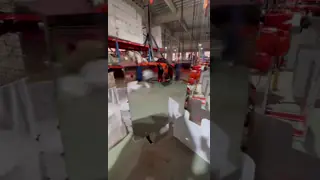 Cleaning electric chain hoist HHBB