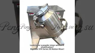 SYH Three Dimensions Mixer For Perfect Powder Blending