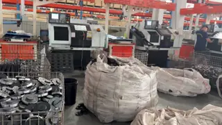 Type 04 loose plate flange with weld neck collar