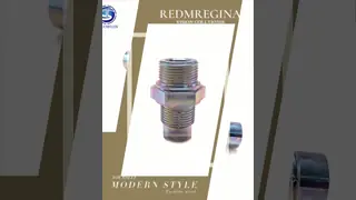 Precision CNC Hex Head Connection Joint for Pneumatic Systems