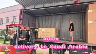 Kolon high-performance touchless automatic car wash machines delivery to Saudi Arabia!