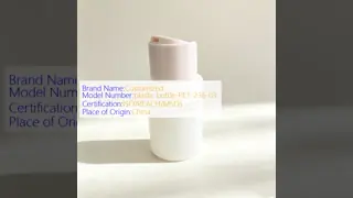 100ml HDPE Cosmetic Bottle with Disc Cap Packaging Solution