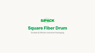 Square Fiber Drum