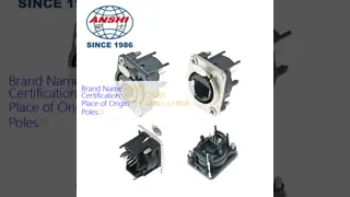 Waterproof Dual Port RJ45 Ethernet Connector D Type Adapter