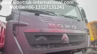 Sinotruk Howo 400HP Tipper Truck Heavy Duty Performance