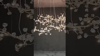 See Why Choose Custom Tulip Crystal Glass Chandelier Gold Finish Hotel Villa Restaurant Luxury Flora