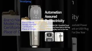Stop Rusty Water with BriskSpring Automatic Pre Filter