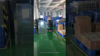 MZL F90A Ride On Floor Scrubber High Efficiency Cleaning