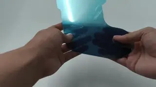 Two way PS half mirror sheet