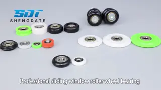 Smooth Sliding Door Rollers Durable Window Caster Wheels