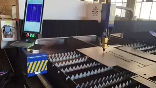 Gantry fiber laser cutting machine