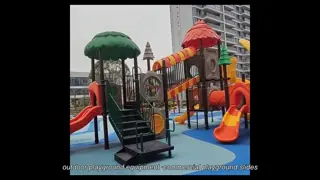 custom outdoor playground equipment for kindergarten
