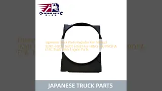 Hino 700 Radiator Fan Shroud 16701 E0030 Reliable Cooling