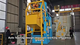Roller Conveyor Shot Blasting Machine for Steel Plate Cleaning