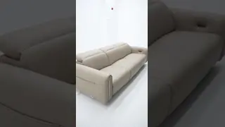 Zenith Modern Dual Motor Recliner Space Saving Sofa