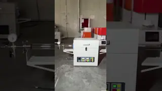 Vacuum Tube Furnace with Alumina Tube for High-Temperature Atmosphere Processing