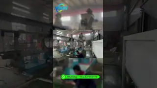 500-800 kg/h Twin screw floating fish feed machine test for Cameroonian customers