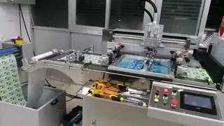 High Speed Label Screen Printing Machine Efficiency
